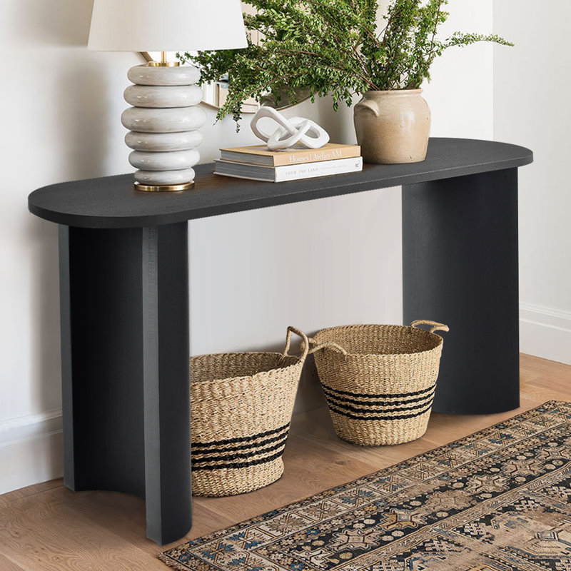 Charkita 60 Console Table Black